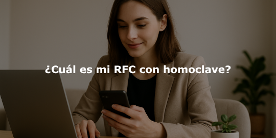 ¿Cuál es mi RFC con homoclave?